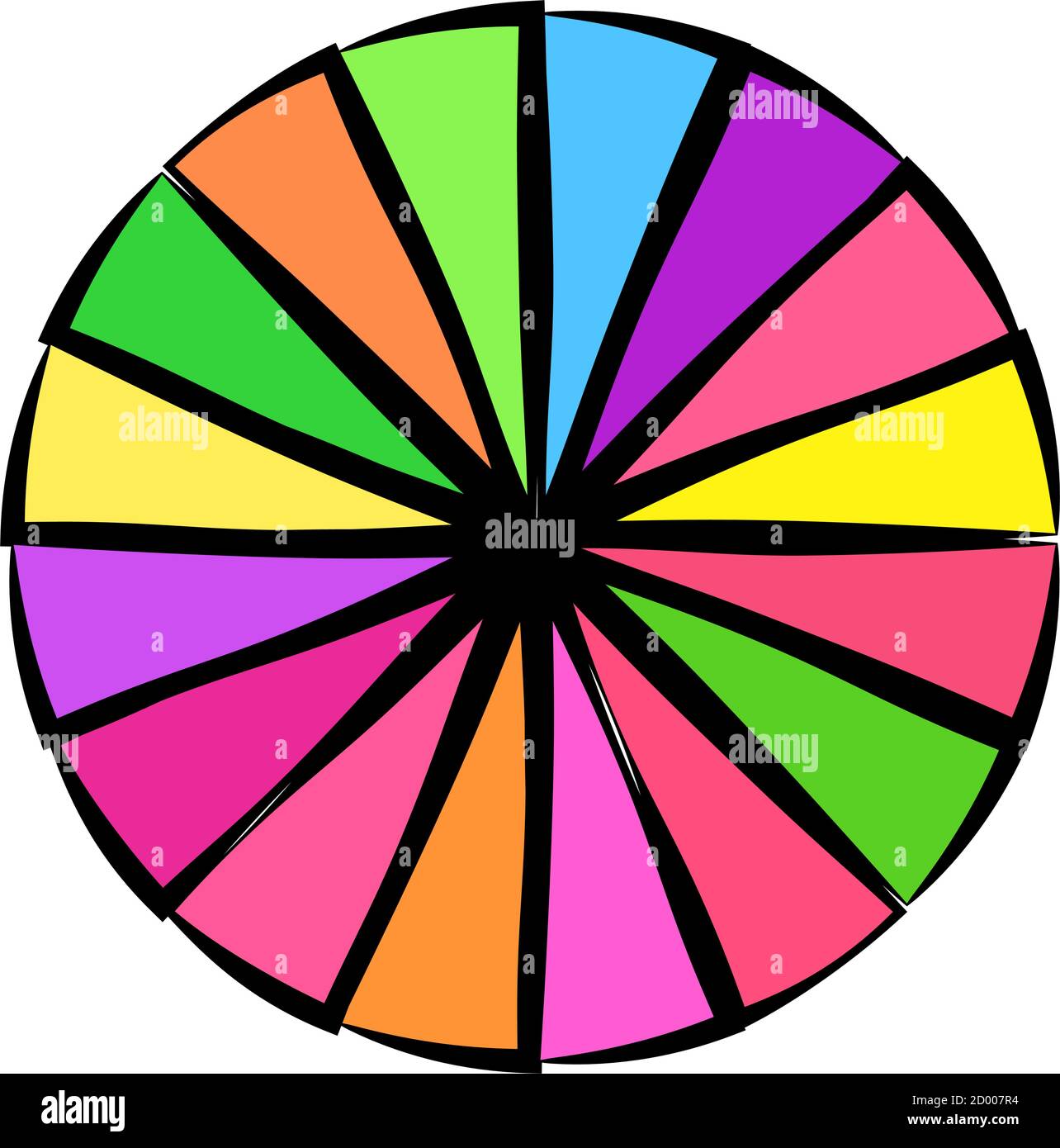 graphique circulaire simple et illustration vectorielle de diagramme ...