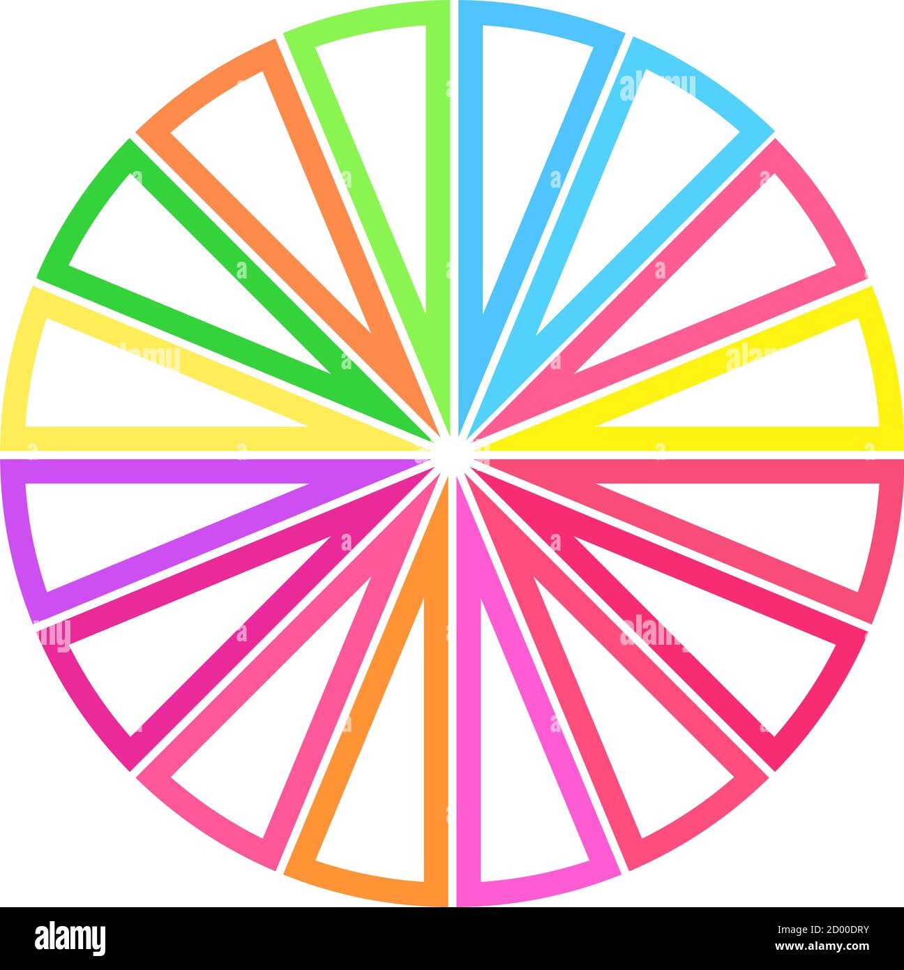 graphique circulaire simple et illustration vectorielle de diagramme ...