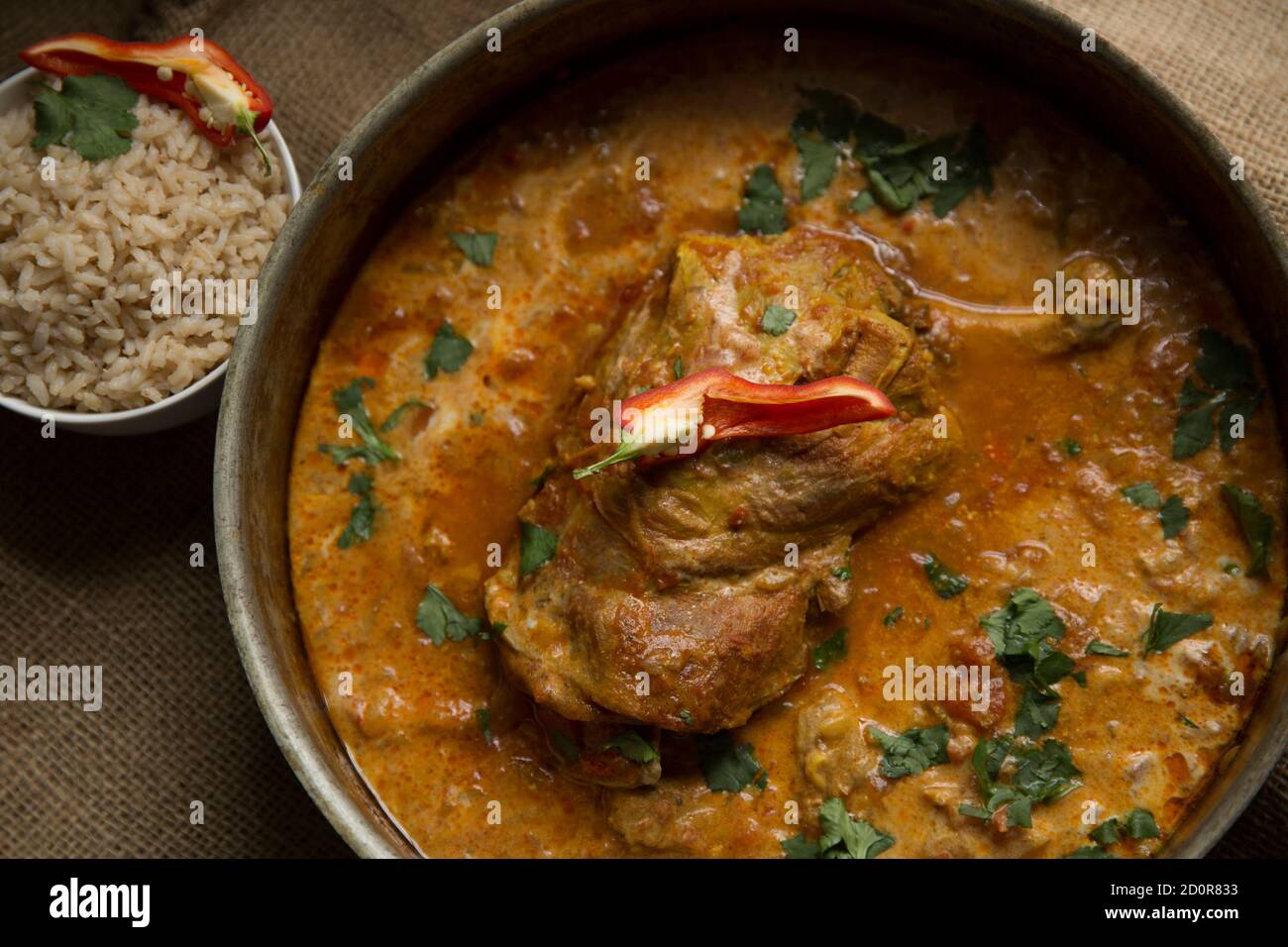 Chevreuil au curry Banque de photographies et d’images à haute ...