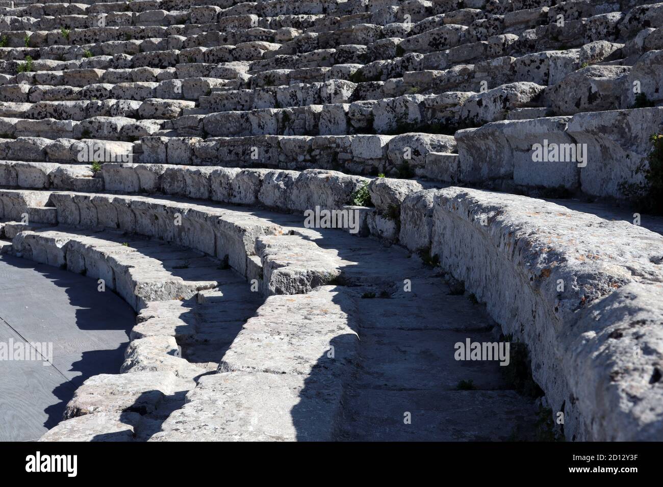 Segesta amphitheatre sicily italy Banque de photographies et d’images à ...