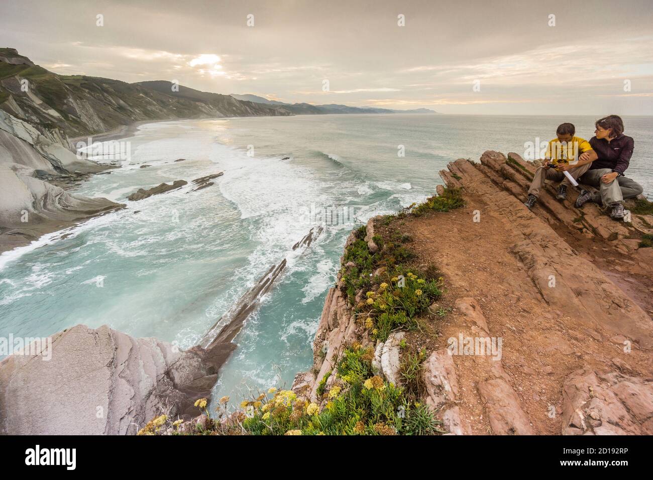 Ruta del flysch Banque de photographies et d’images à haute résolution ...