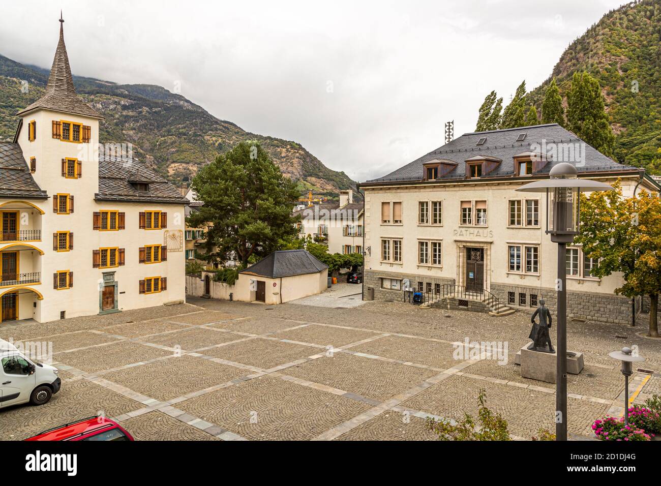 Valais village Banque de photographies et d’images à haute résolution ...