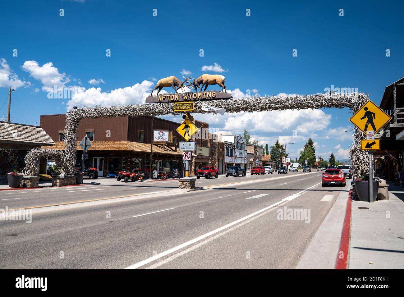 Centre ville afton Banque de photographies et d’images à haute ...