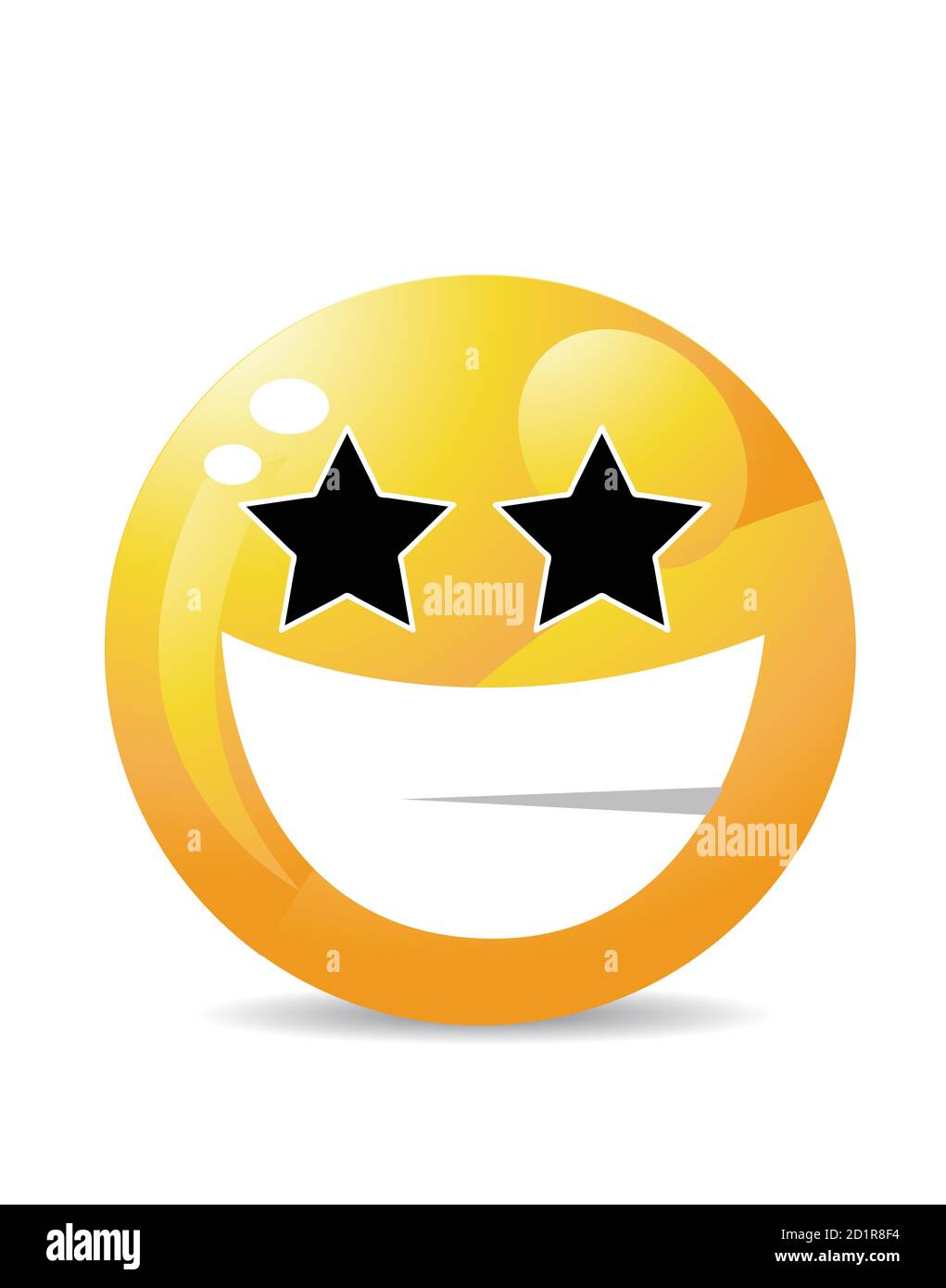 Emoticon smiley yellow confused Banque d'images détourées - Page 2 - Alamy