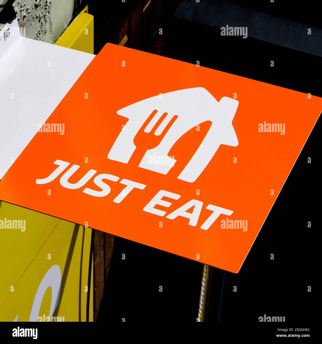 Just Eat Logo Banque d'image et photos - Alamy