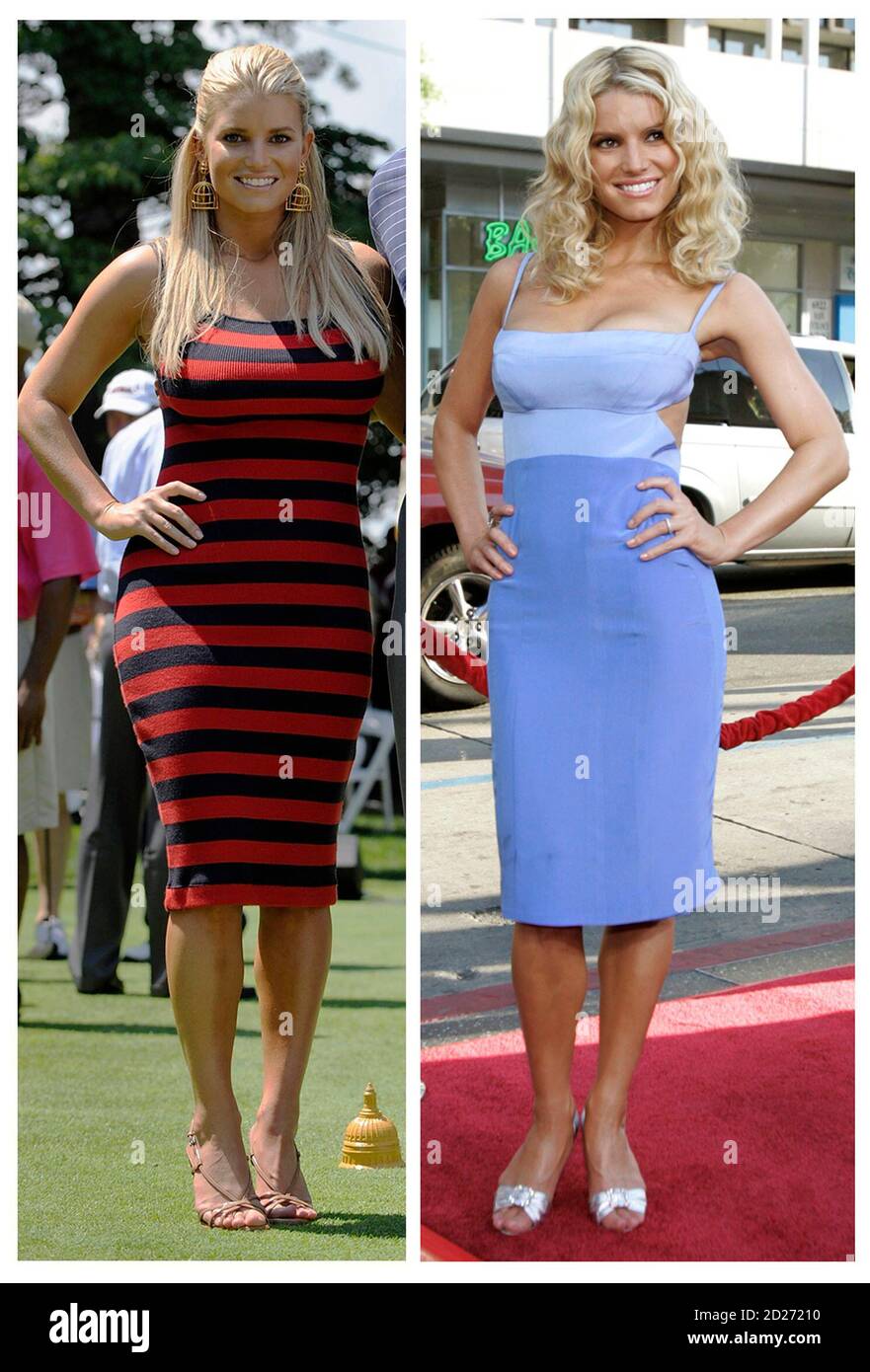 Jessica simpson 2005 Banque d'images détourées - Alamy