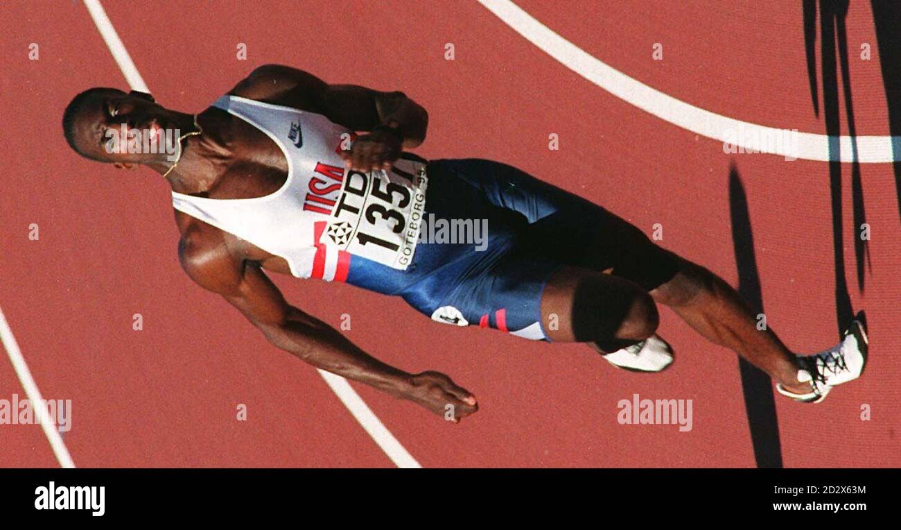 Michael johnson running Banque de photographies et d’images à haute ...