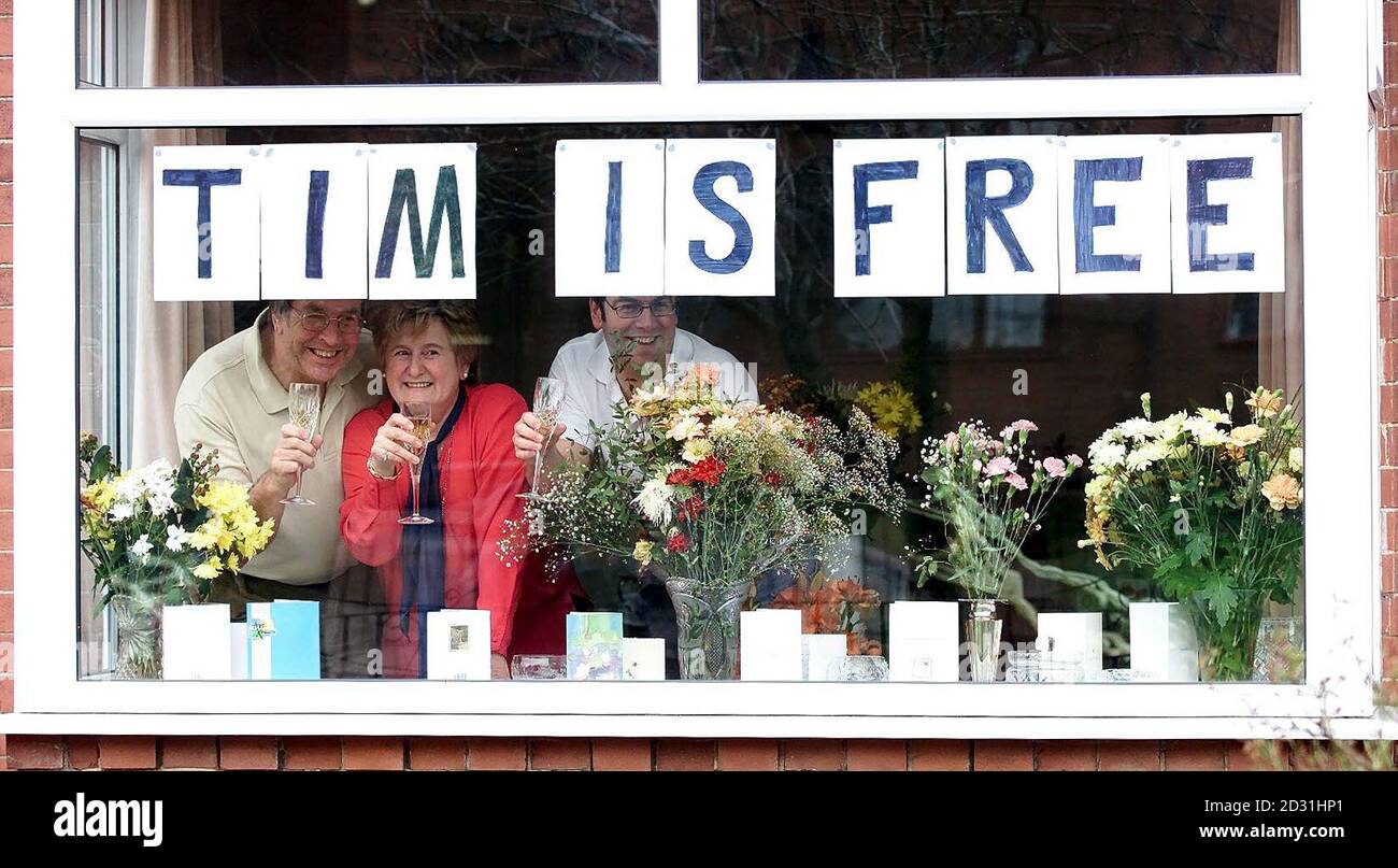 Frère jon right et parents margaret et alf Banque de photographies et d ...