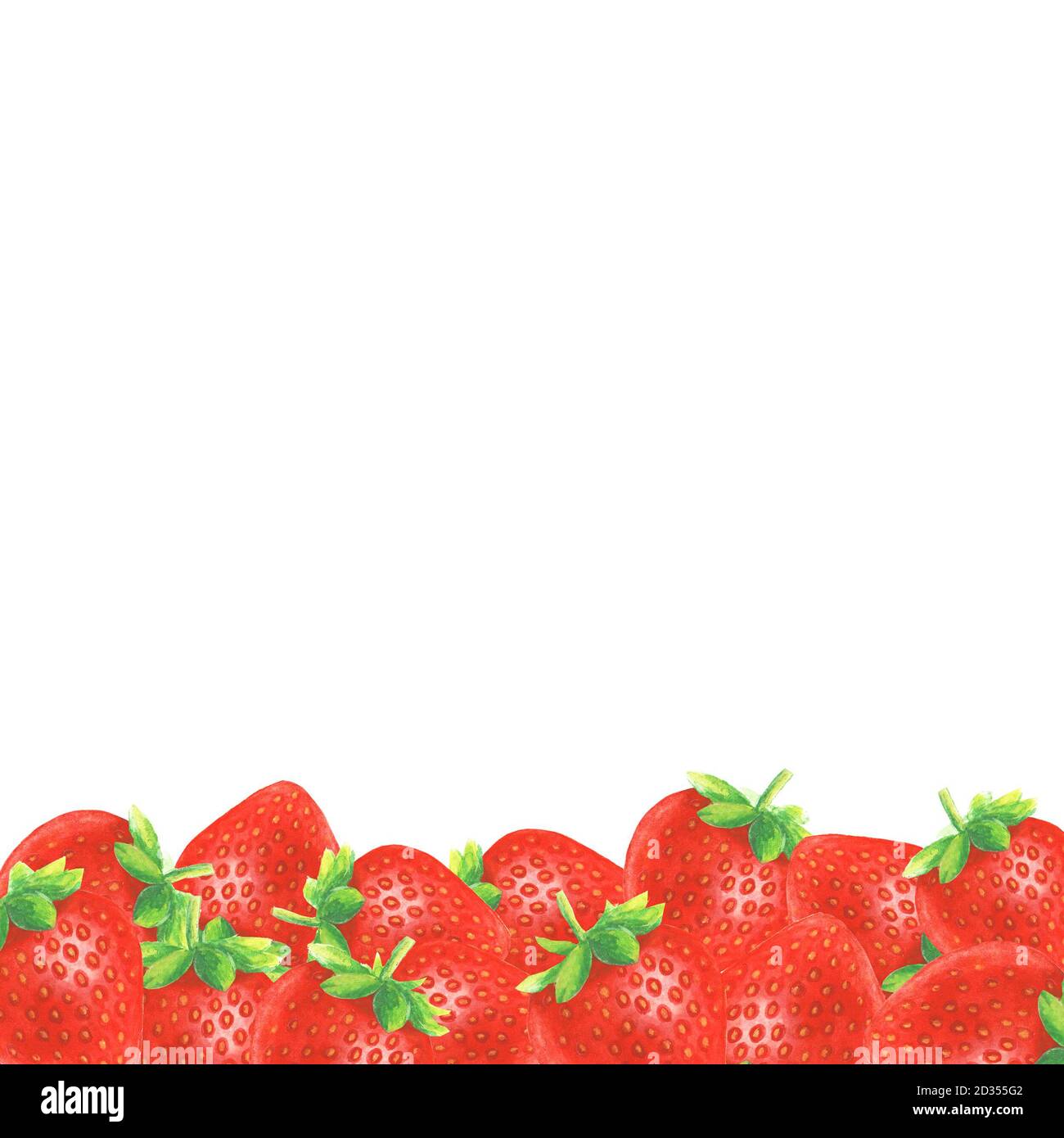 Cadre fraise Banque de photographies et d’images à haute résolution - Alamy