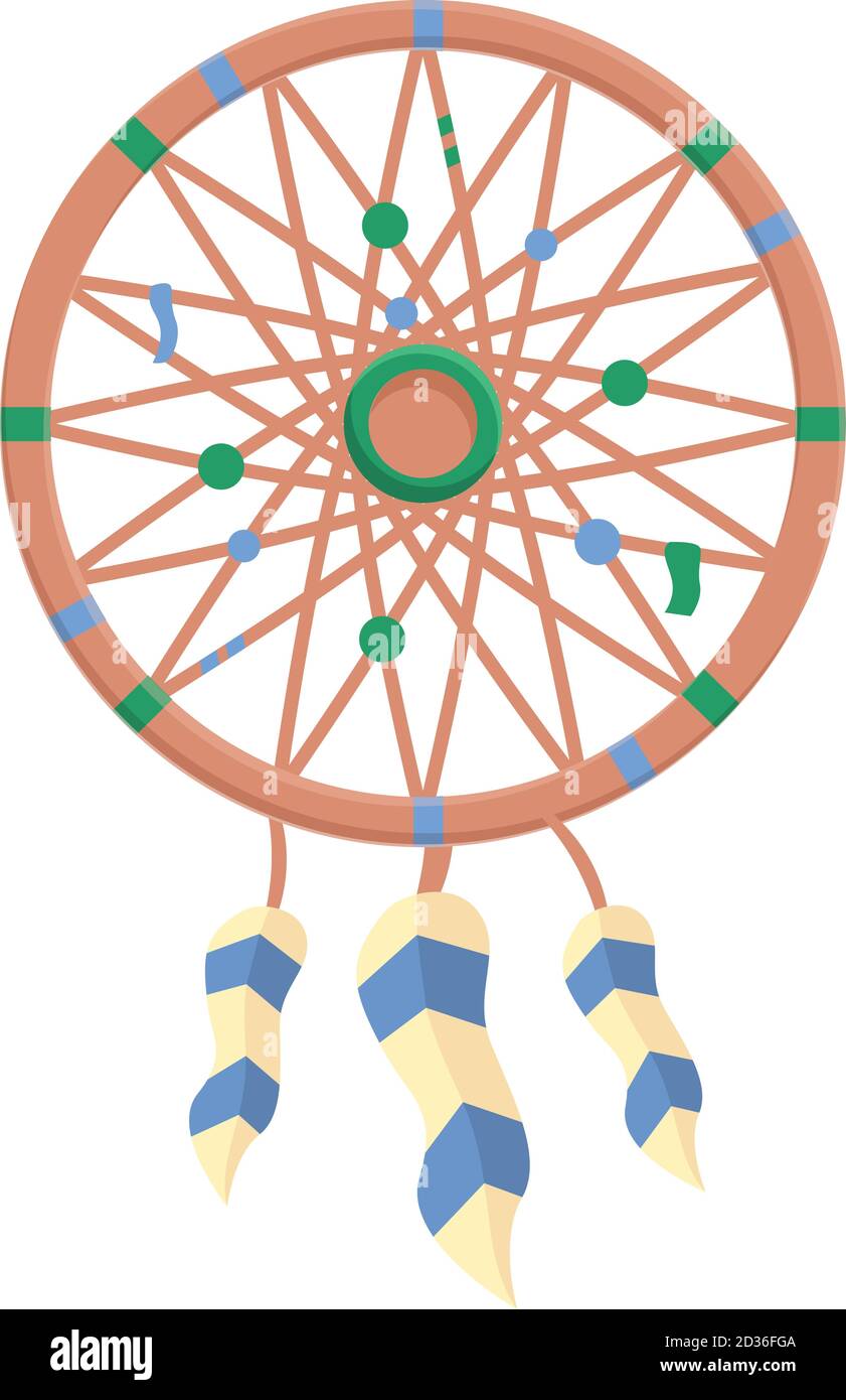 Icône représentant un rêve traditionnel. Dessin animé de l'icône de ...