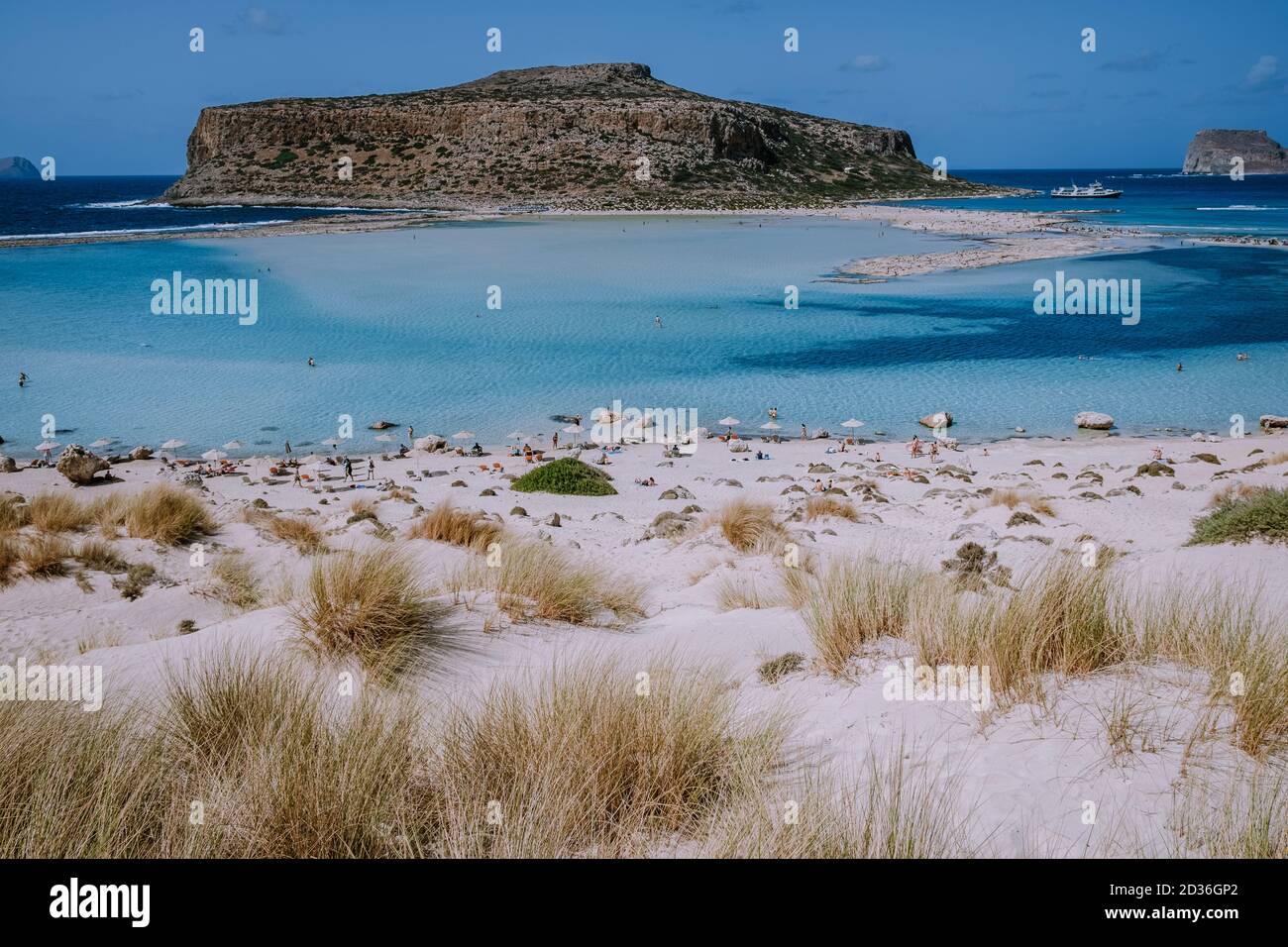 Plage de Balos Cret Grèce, plage de Balos est sur les plus belles ...