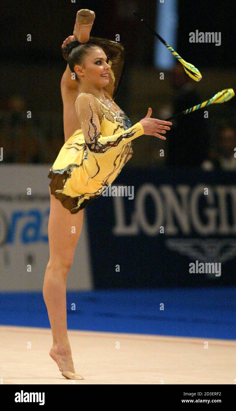 Alina Kabaeva Banque Dimage Et Photos Alamy