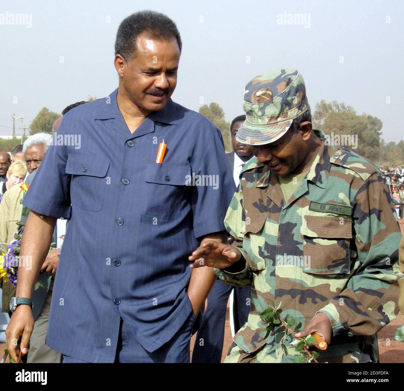 Eritrean president president isaias afwerki Banque de photographies et ...