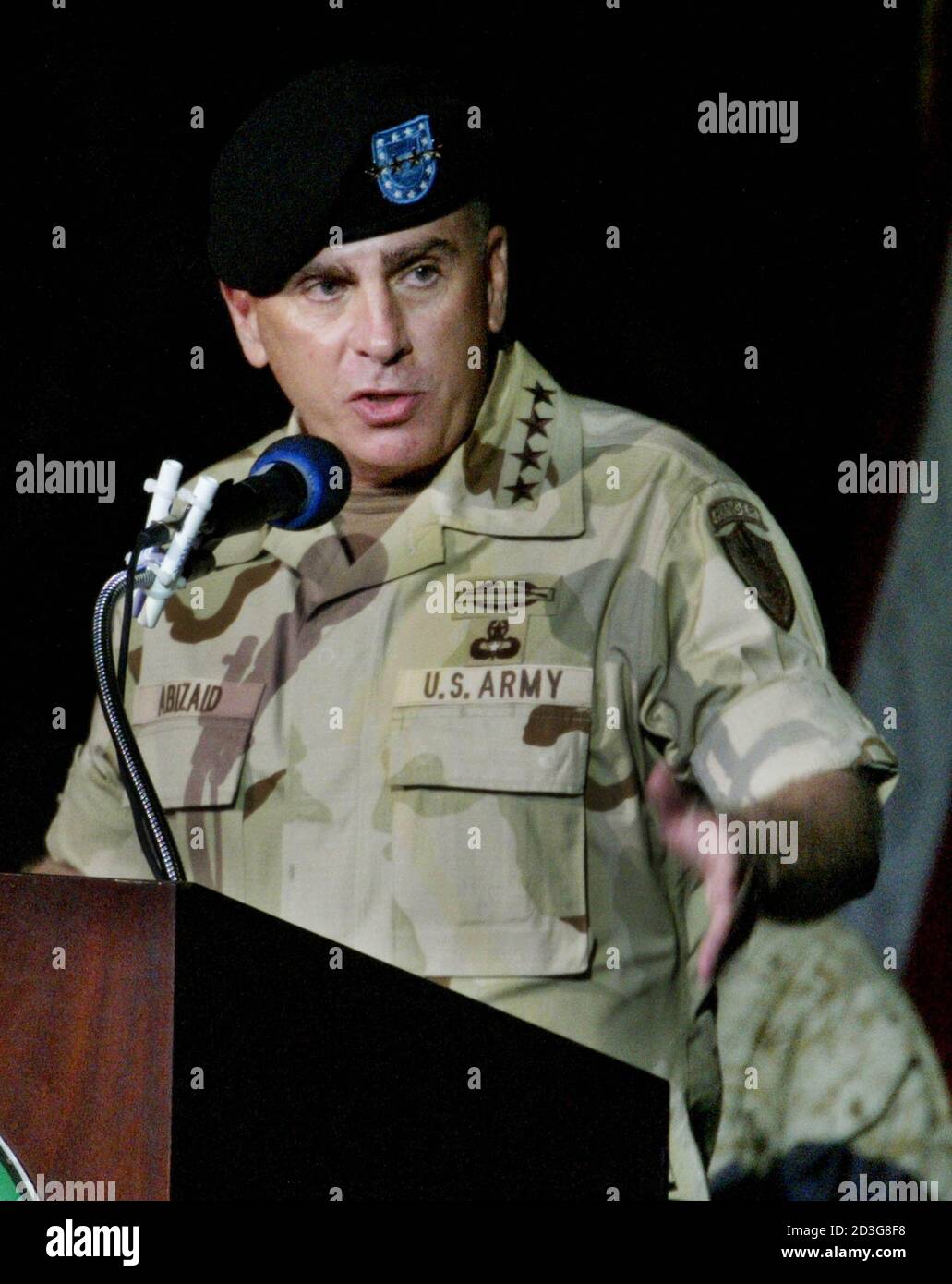 U s army gen john abizaid Banque de photographies et d’images à haute ...