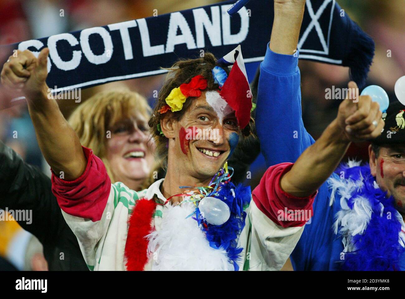 French france rugby fan Banque de photographies et d’images à haute ...