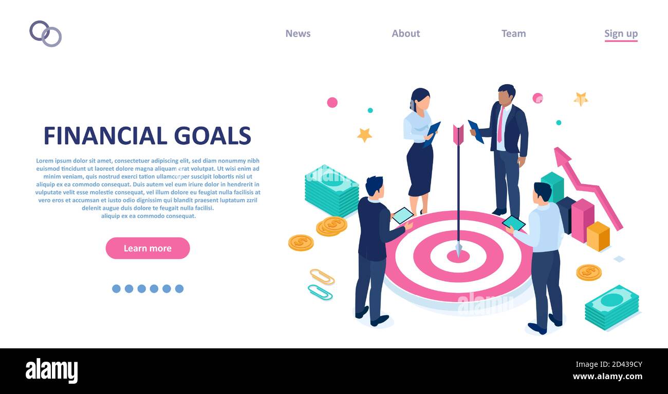 Objectifs cartoon Banque d'images vectorielles - Alamy