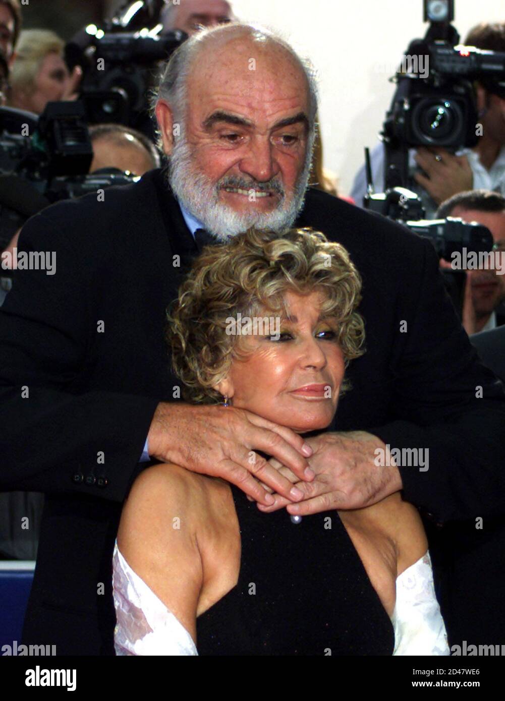 Actor Sean Connery Wife Micheline Banque d'image et photos - Alamy