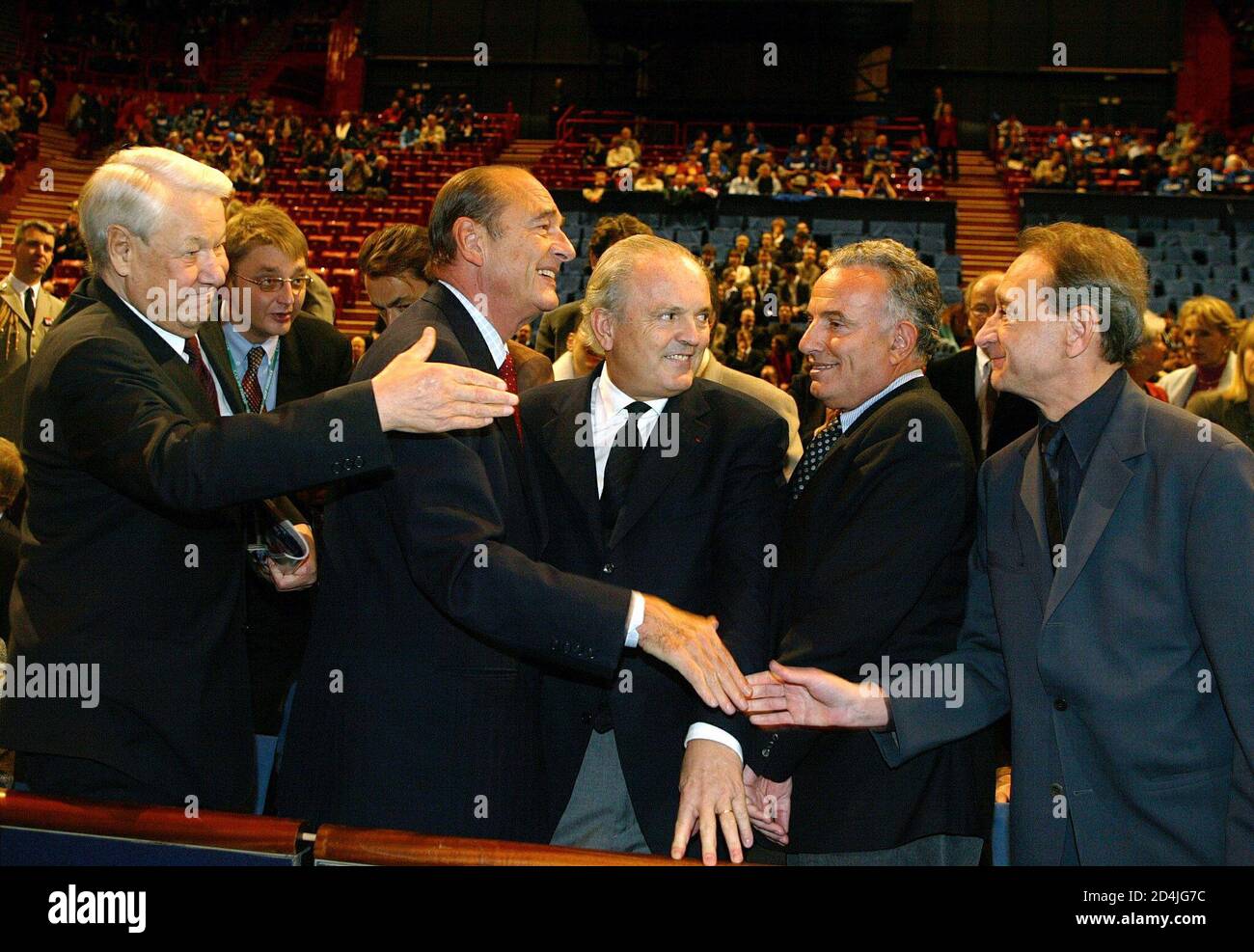 President boris yeltsin on tennis Banque de photographies et d’images à ...