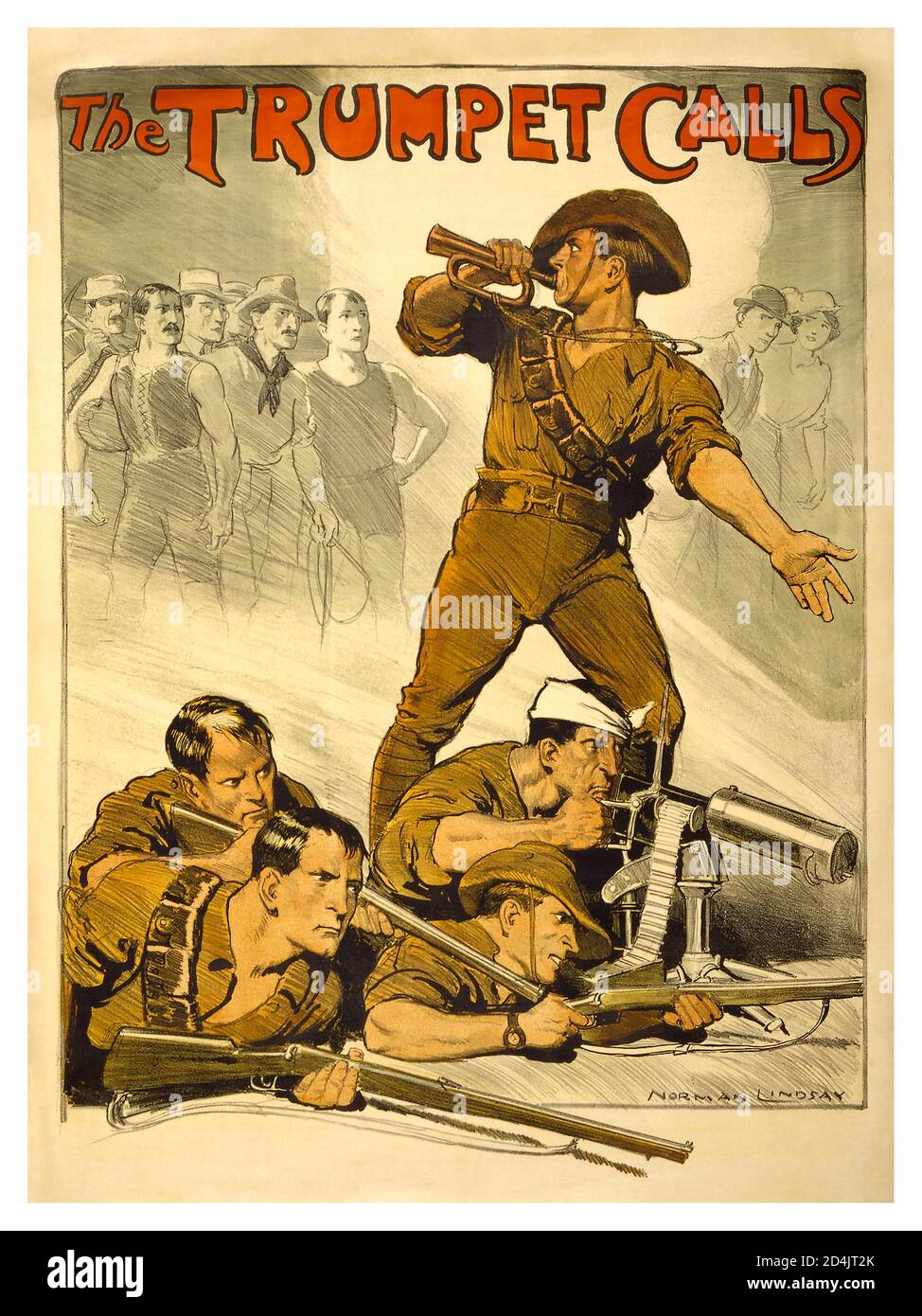 Affiche De Recrutement De Propagande Ww1 Banque d'image et photos - Alamy