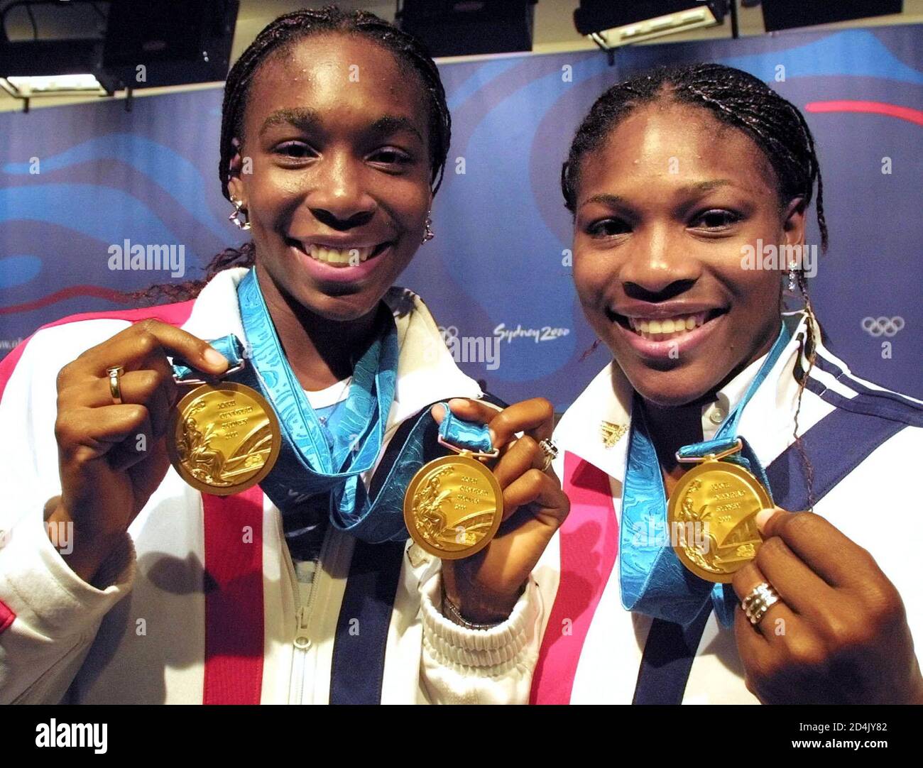 Les soeurs williams jouent en double Banque de photographies et d ...