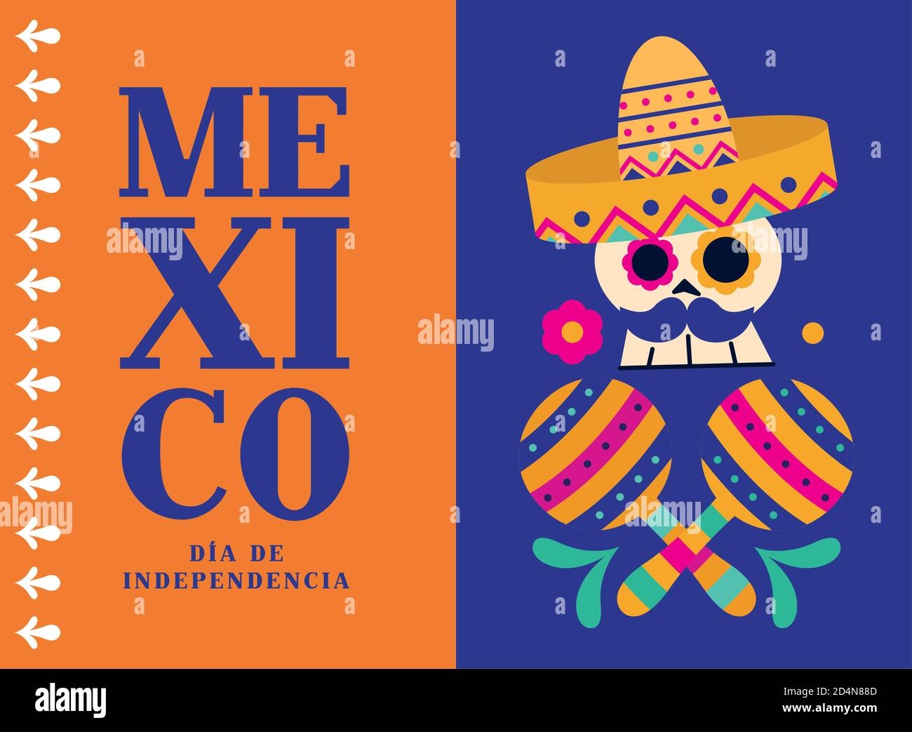 Dia de la independencia Banque d'images vectorielles - Alamy