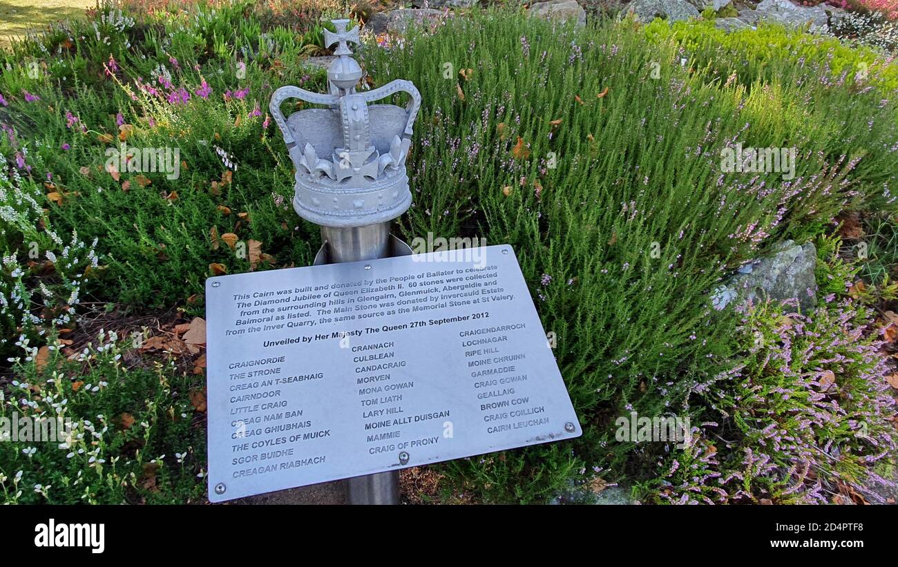 View village ballater royal deeside Banque de photographies et d’images ...