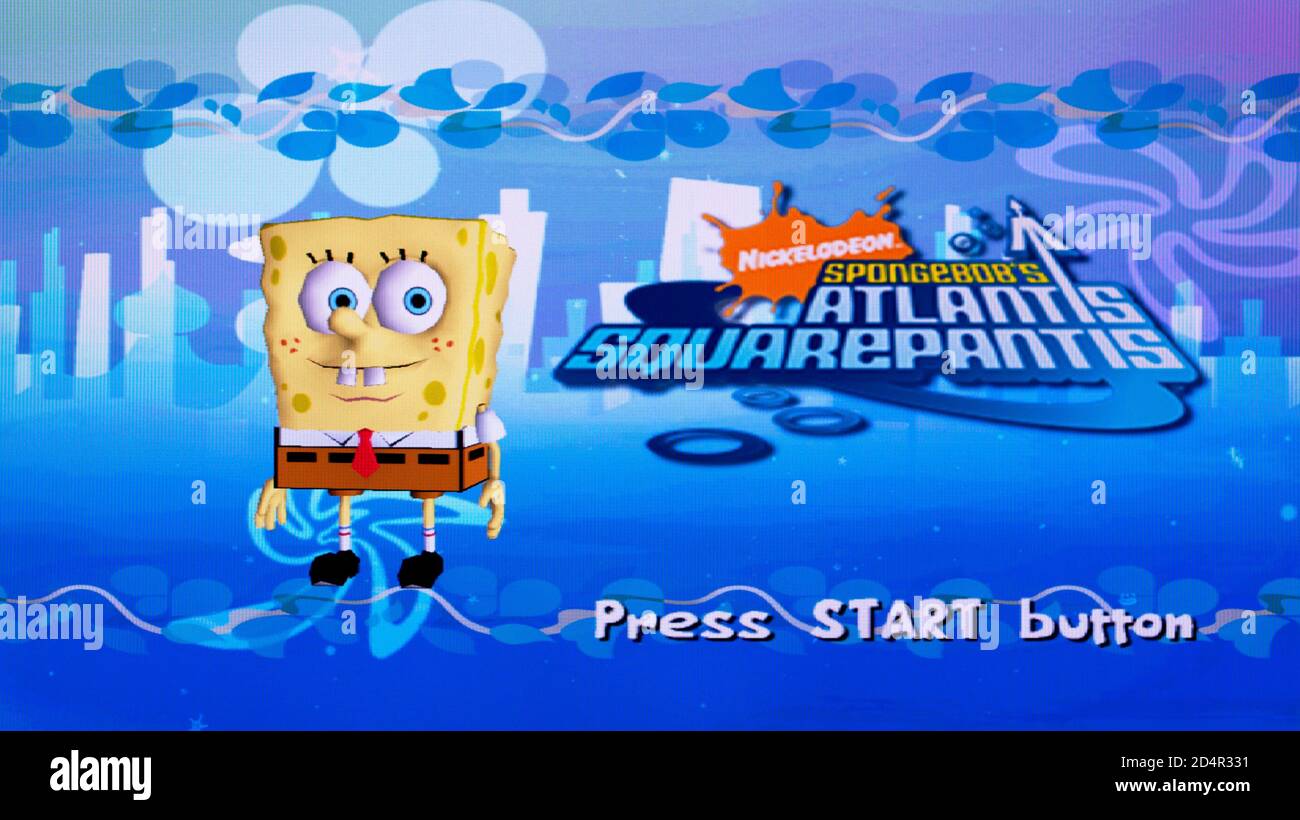 Spongebob squarepants ps2 Banque de photographies et d’images à haute ...