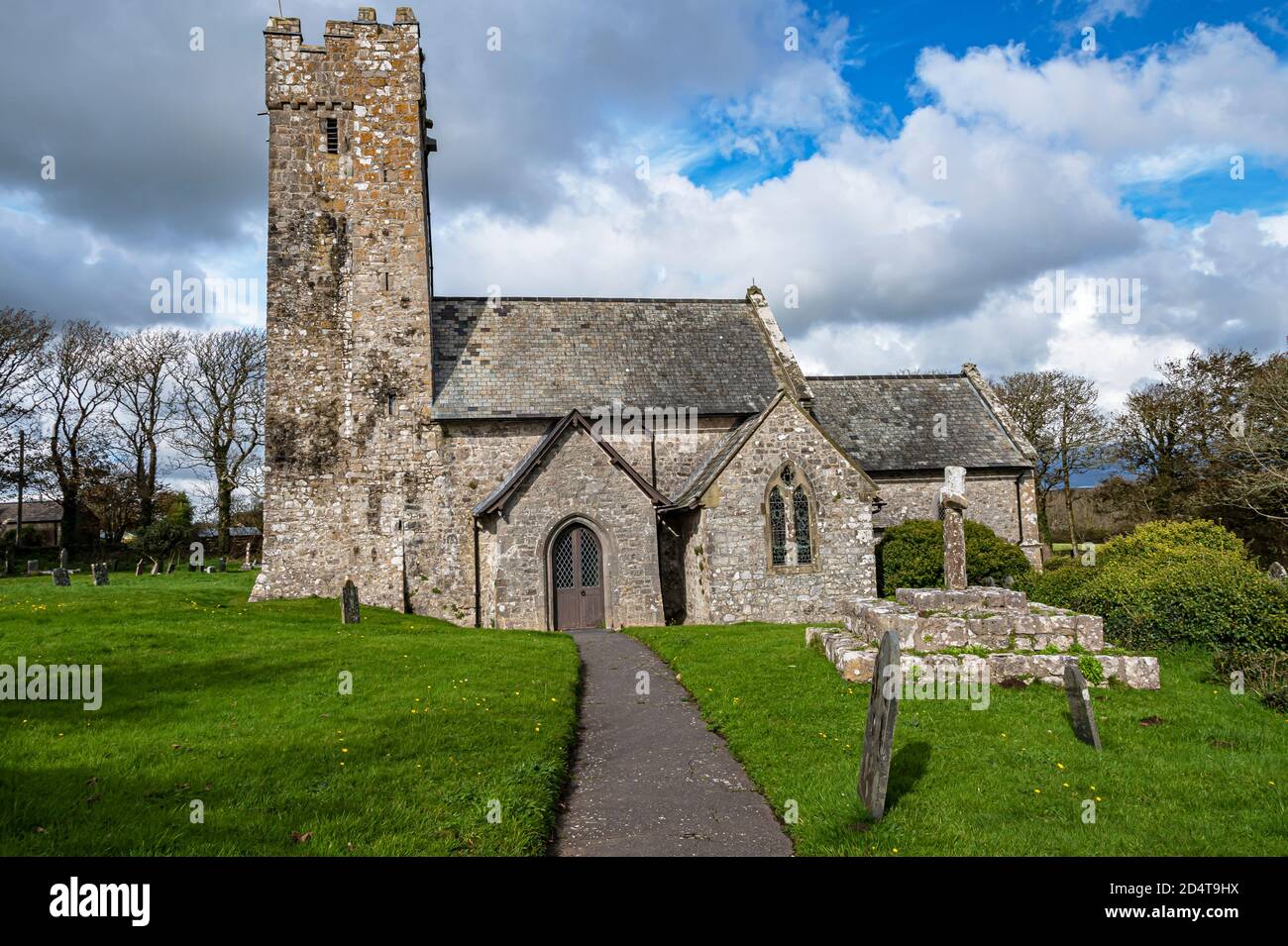 Bosherston church wales Banque de photographies et d’images à haute ...
