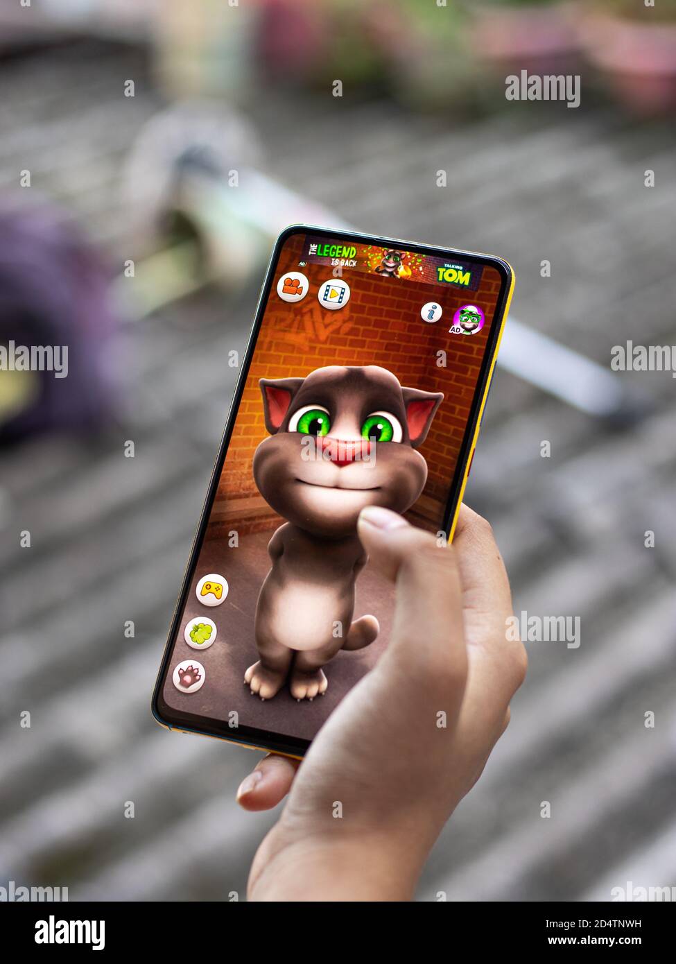 Talking tom cat Banque de photographies et d’images à haute résolution ...