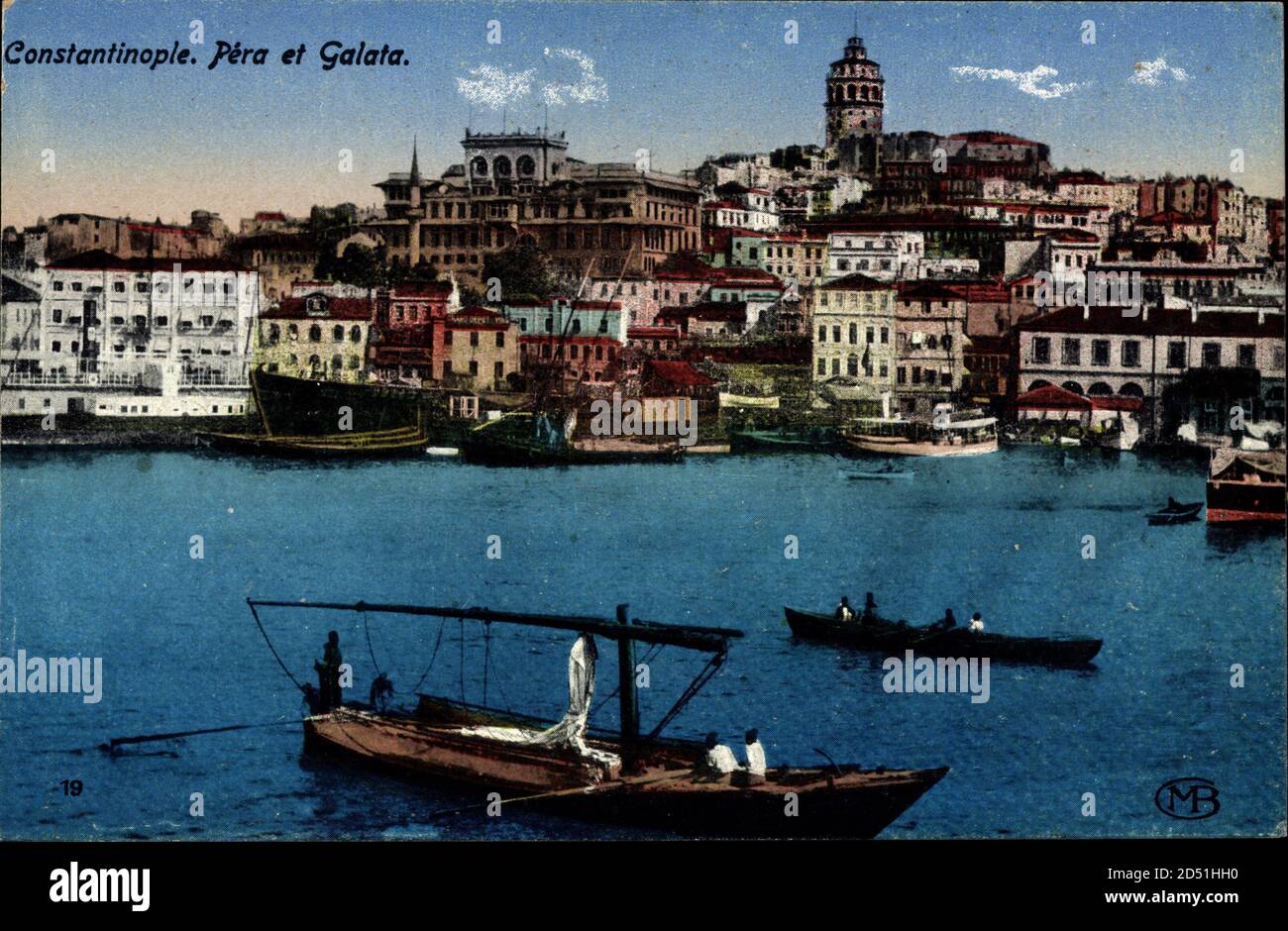 Galata et pera Banque de photographies et d’images à haute résolution ...