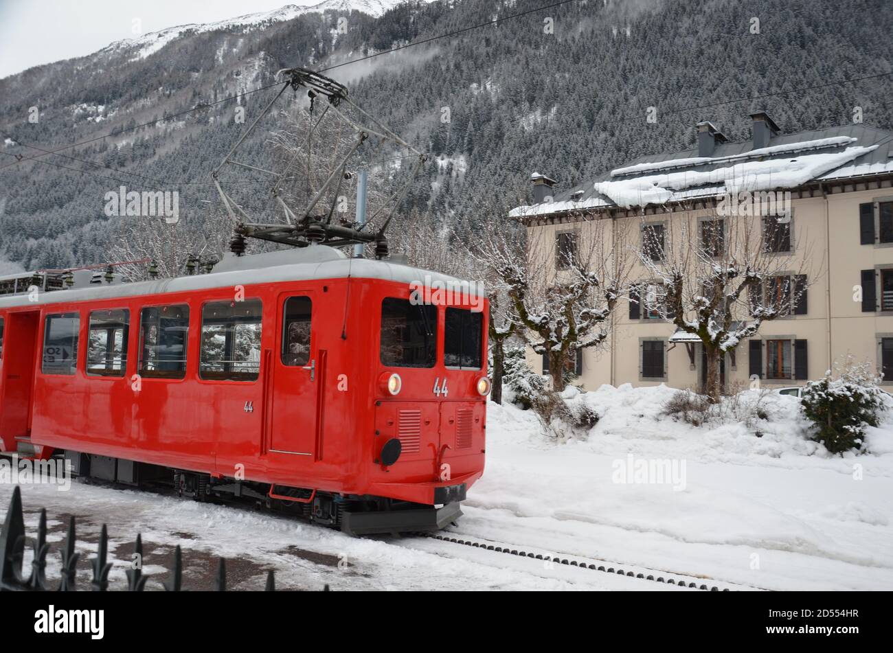 La gare de montenvers chamonix Banque de photographies et d’images à ...