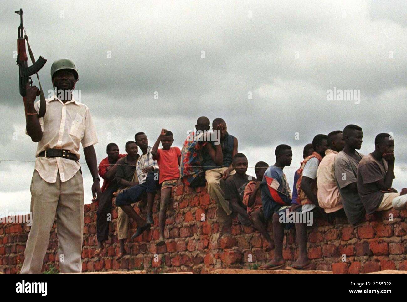 Zaire President Mobutu Sese Seko Banque d'image et photos - Alamy