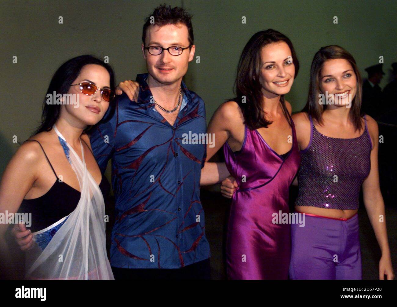 The Corr family (L to R) Andrea, Jim, Sharon and Caroline of Irish pop ...