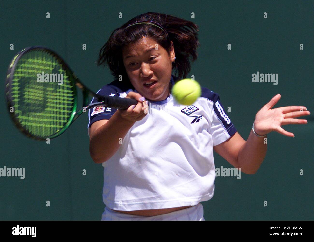 Wimbledon Sandrine Testud Banque d'image et photos - Alamy