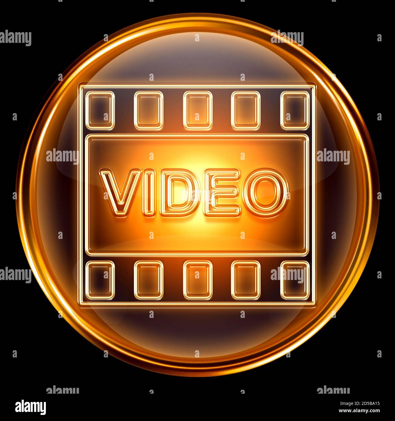 Video icon Banque de photographies et d’images à haute résolution - Alamy