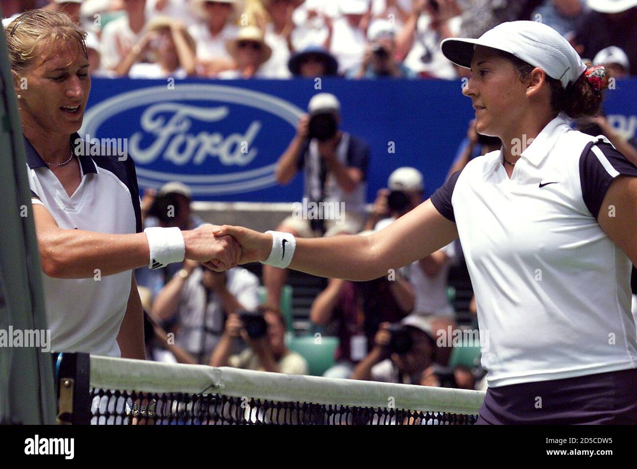 Steffi graf atteint pour Banque de photographies et d’images à haute résolution - Alamy