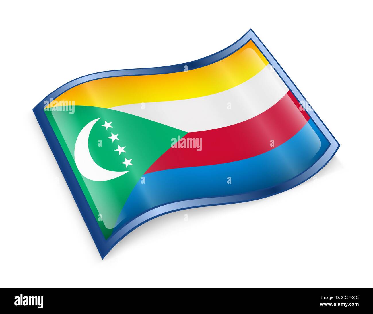 Drapeau de comores Banque de photographies et d’images à haute ...