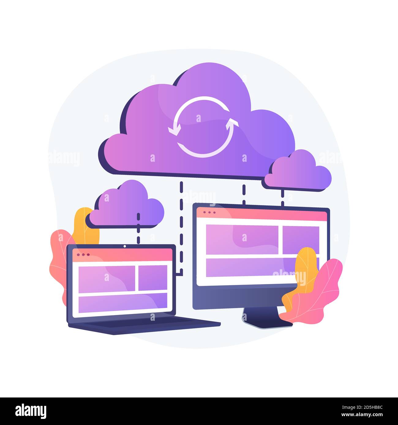 Nuage De Documents Banque d'images vectorielles - Alamy