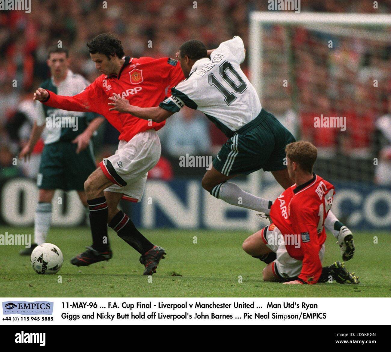 11-MAI-96 ... F.A. Coupe finale - Liverpool v Manchester United ...