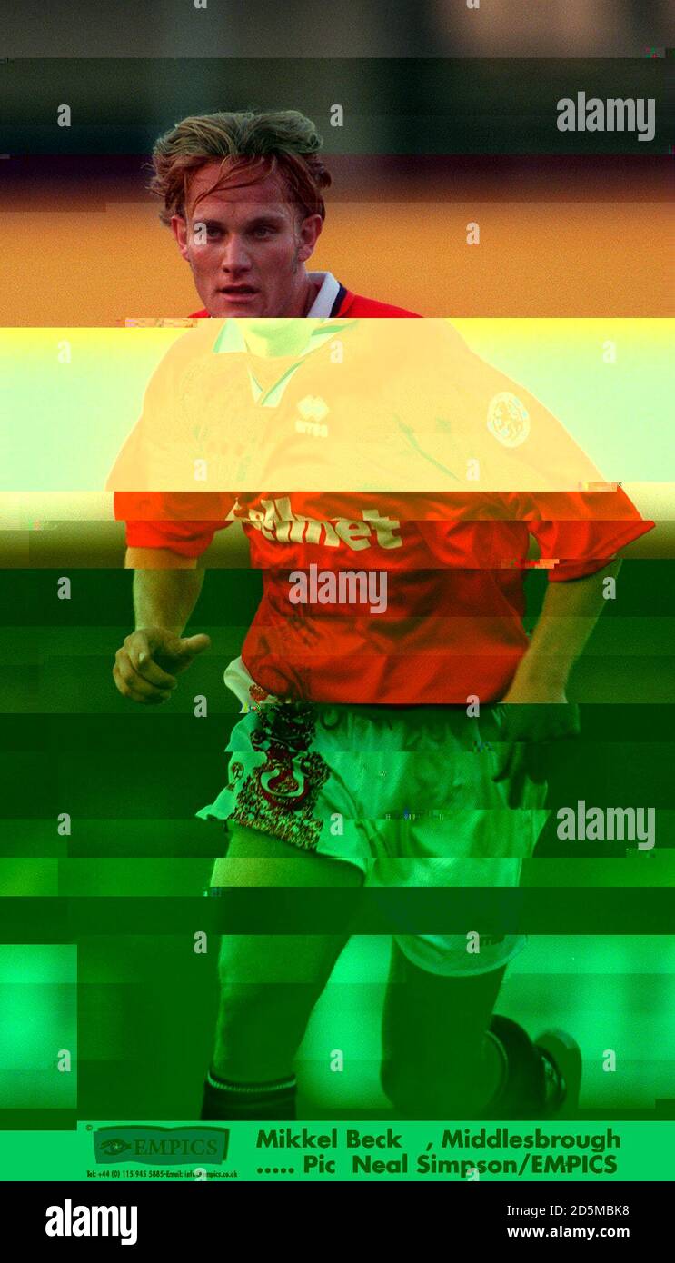 Mikkel beck of middlesbrough football club Banque de photographies et d ...