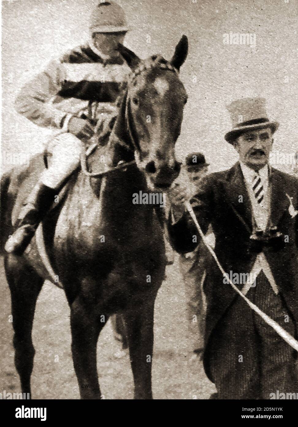 1932 Tom Walls, alors populaire acteur, propriétaire de cheval et ...