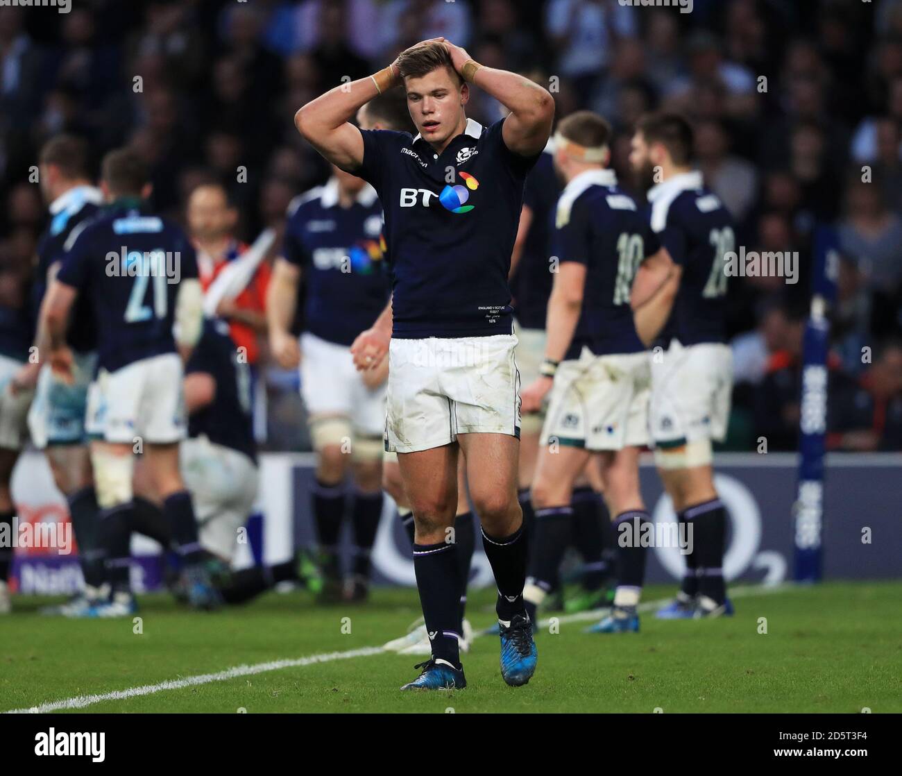 Huw jones rugby Banque de photographies et d’images à haute résolution ...