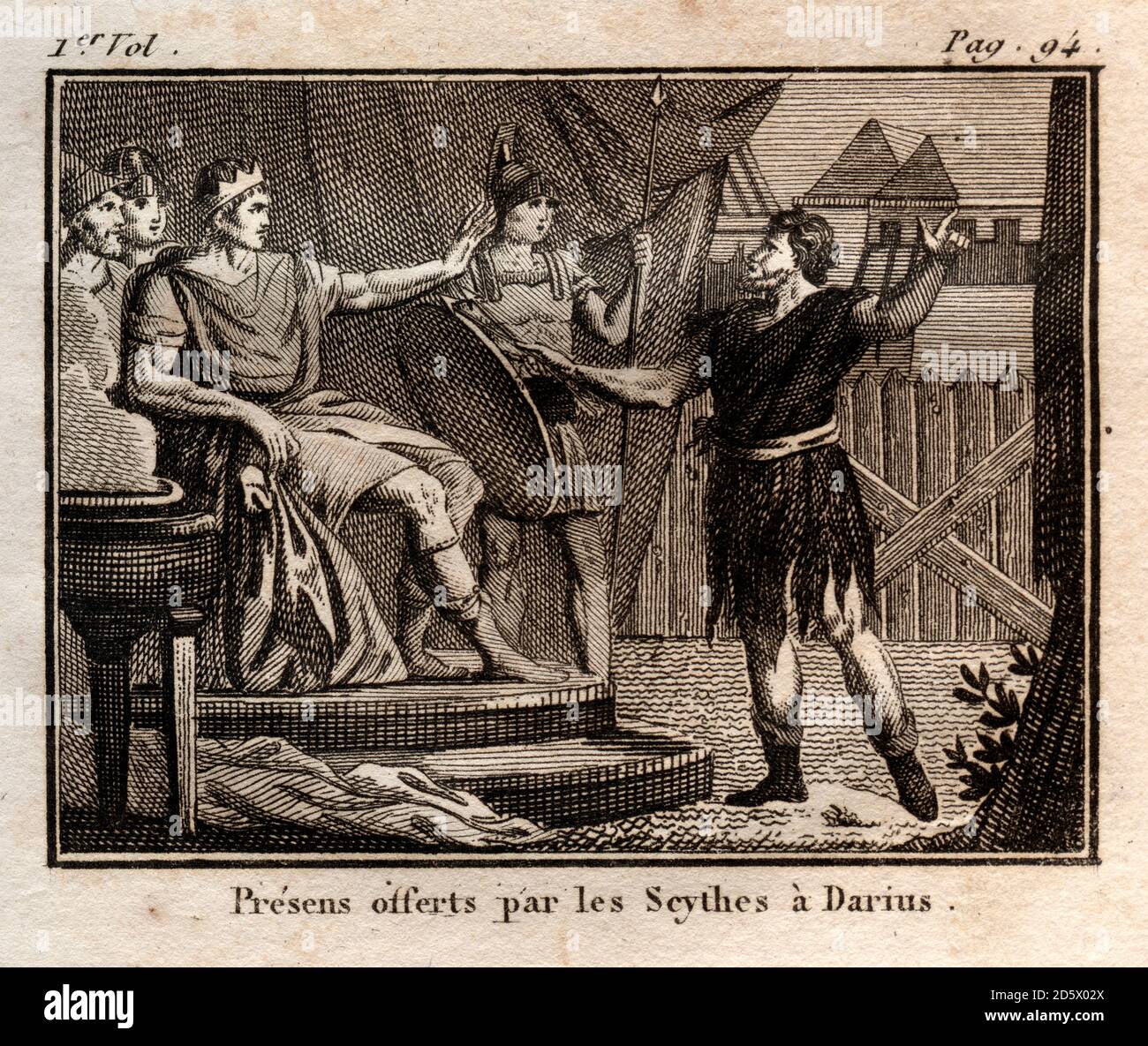 Roi persan darius i Banque de photographies et d’images à haute ...