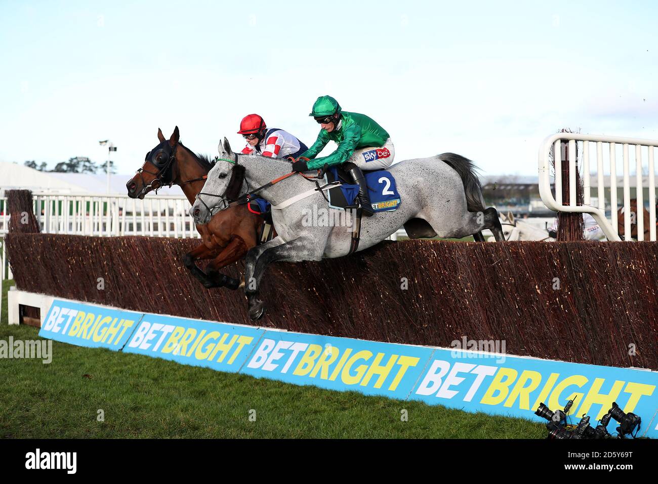 Jockey daryl jacob en route Banque de photographies et d’images à haute ...