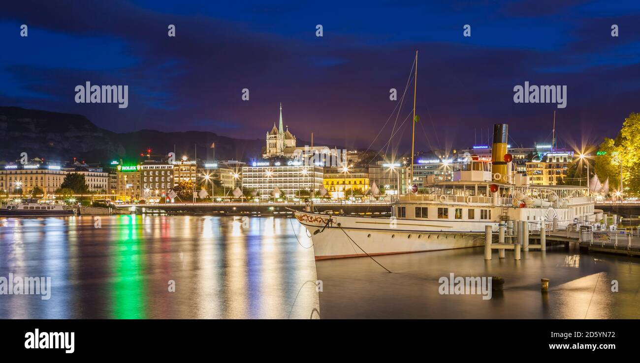 Geneva lac Banque de photographies et d’images à haute résolution - Alamy