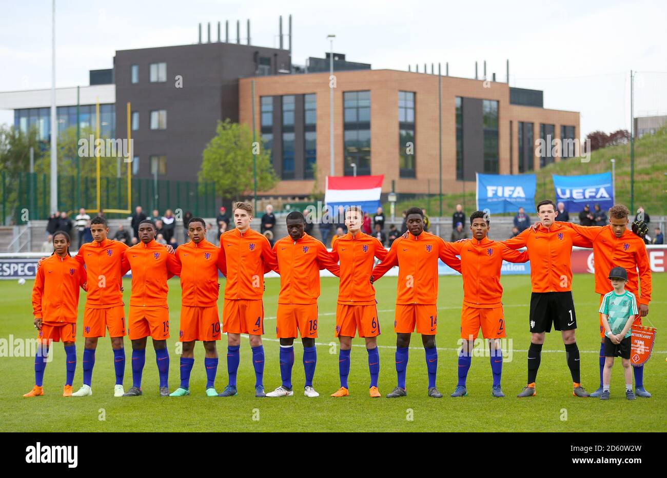 Netherlands team group line up Banque de photographies et d’images à ...
