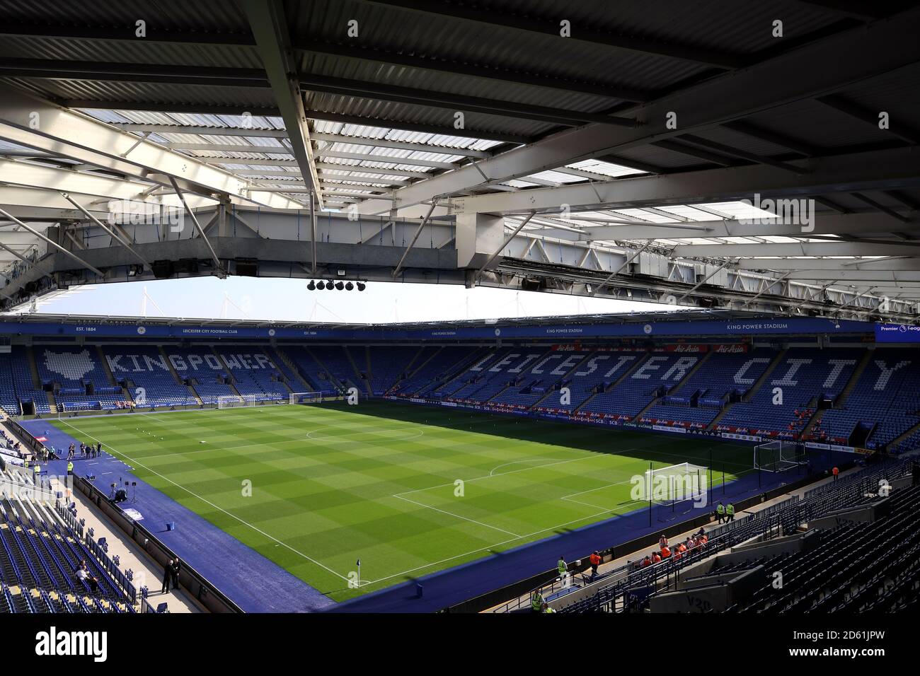 Signalisation King Power Stadium Banque d'image et photos - Alamy
