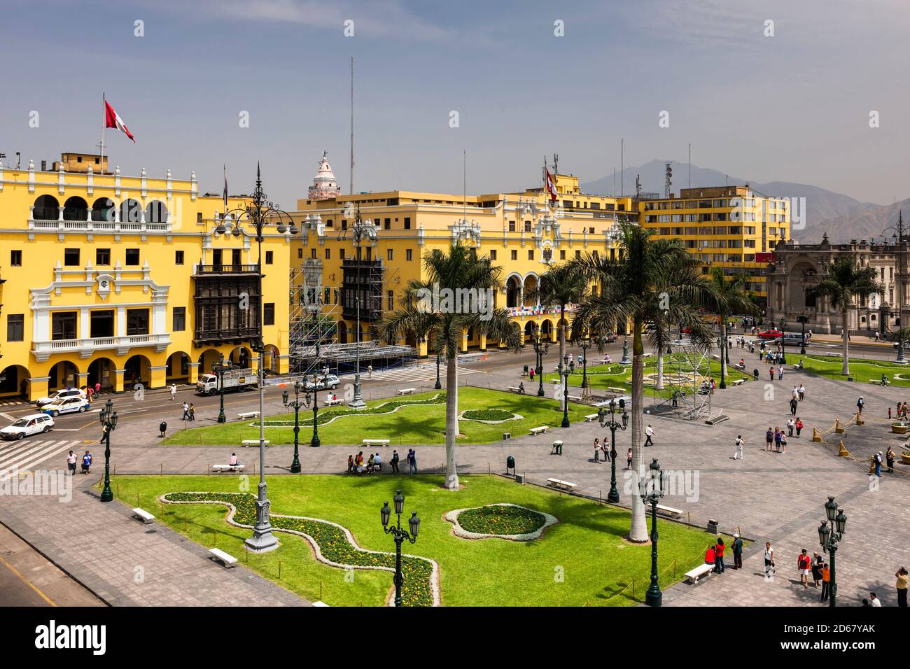 Palacio municipal de lima Banque de photographies et d’images à haute ...