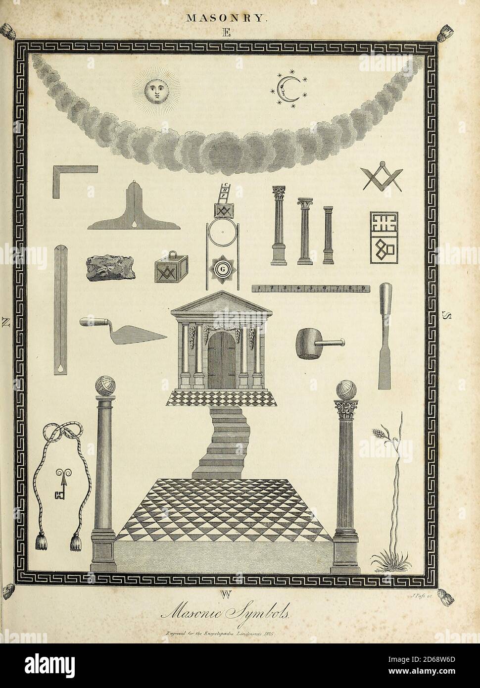 Freemason symbols Banque de photographies et d’images à haute ...