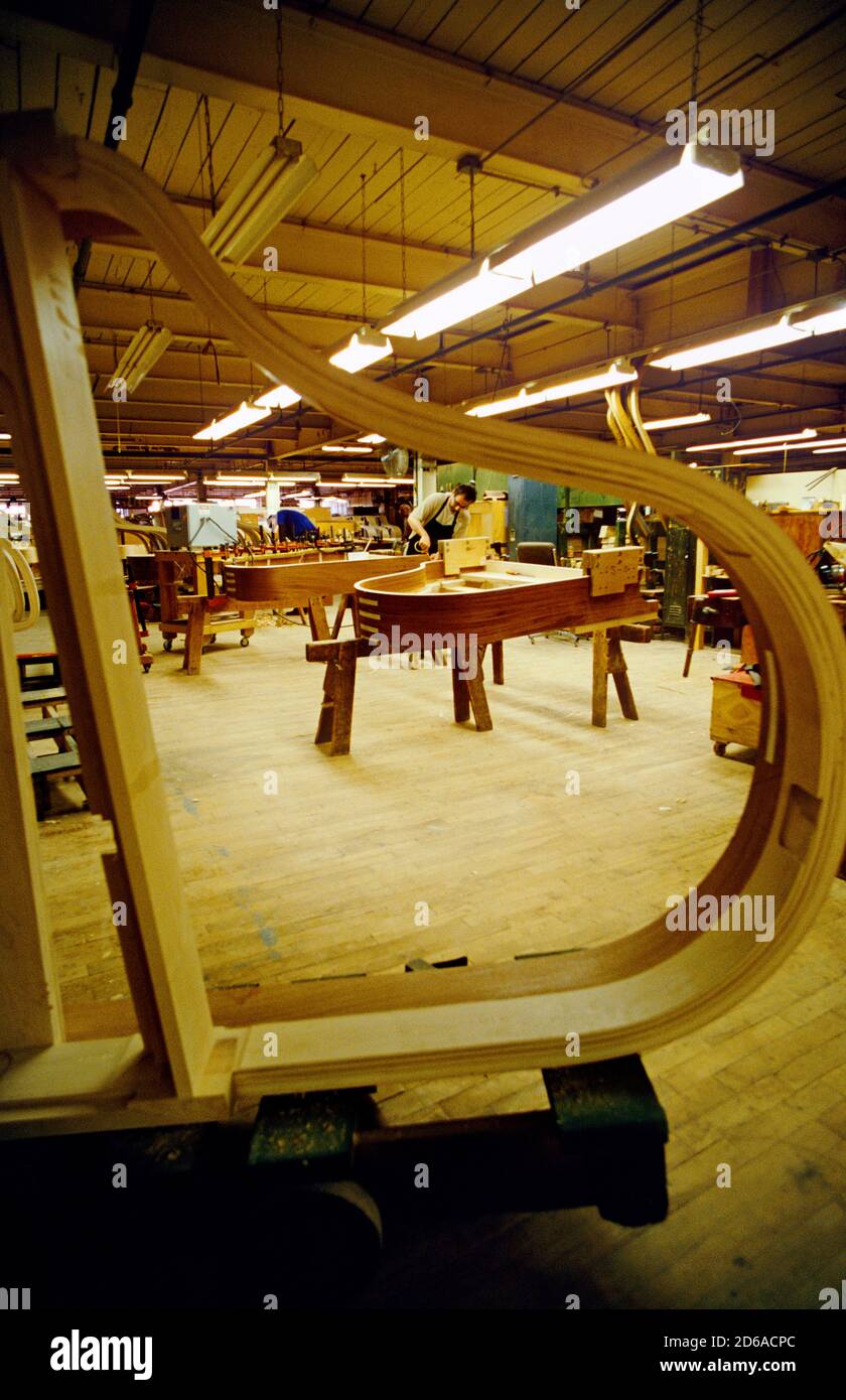 Steinway piano factory Banque de photographies et d’images à haute ...